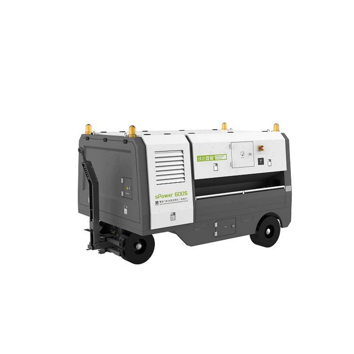 115VAC 400Hz 210kWh 90kVA Towed Aircraft Ground Energy Storage System ...